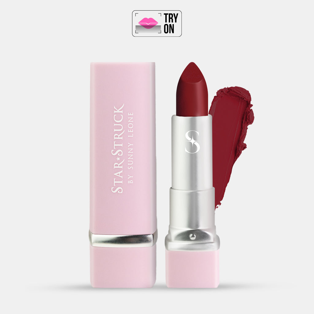 Starry Night - Luxe Matte Lipstick, Maroon | 4.2gms – Star Struck by ...