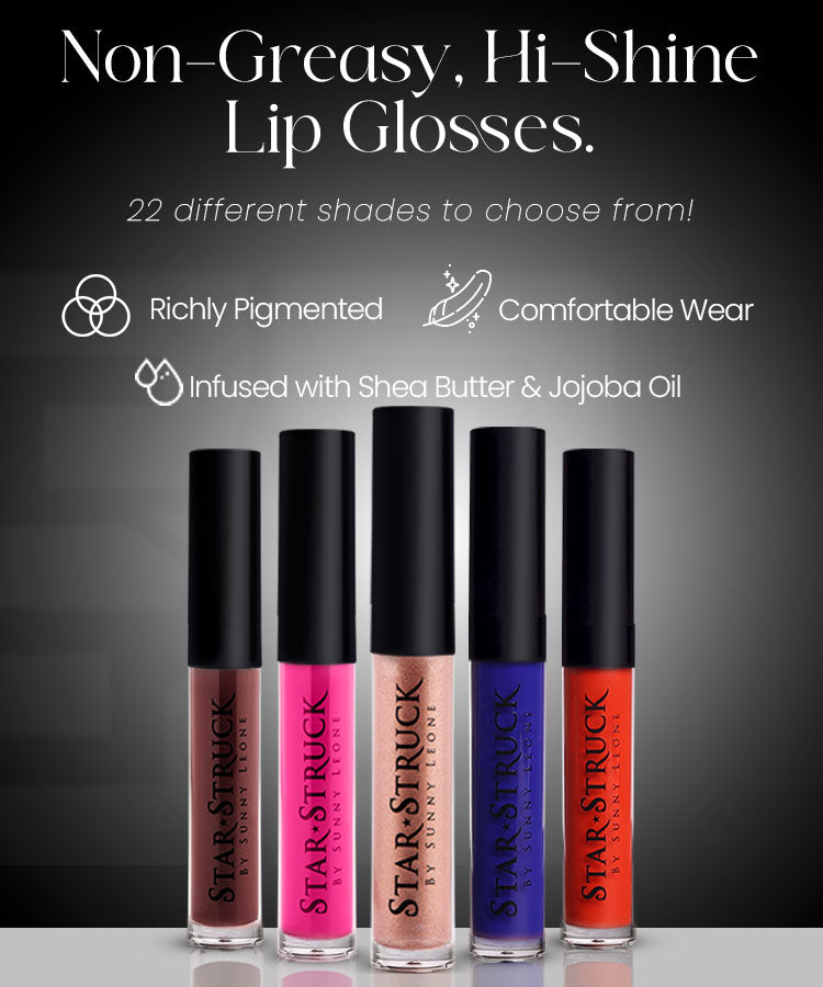 Starry Night - High Shine Lip Gloss, Maroon | 5.5ml – Star Struck by ...