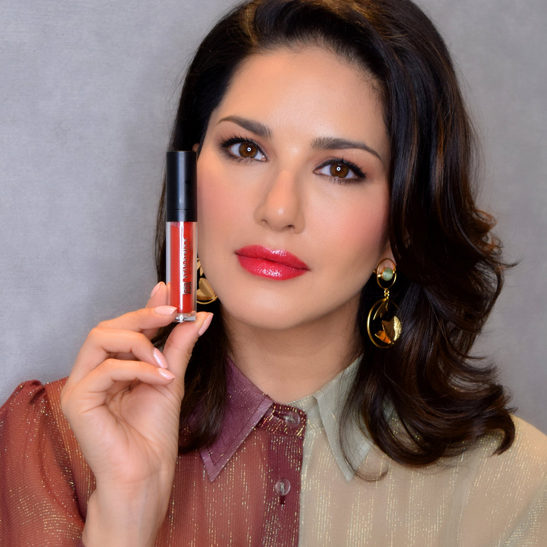 Sassy Red - Glossy Lip Tint | 6ml – Star Struck by Sunny Leone