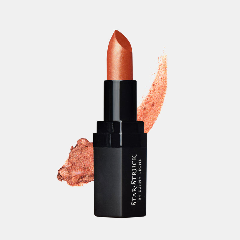 Stardust - Shimmer Lipstick - Orange, Metallic Lipsticks | 4.2gms ...